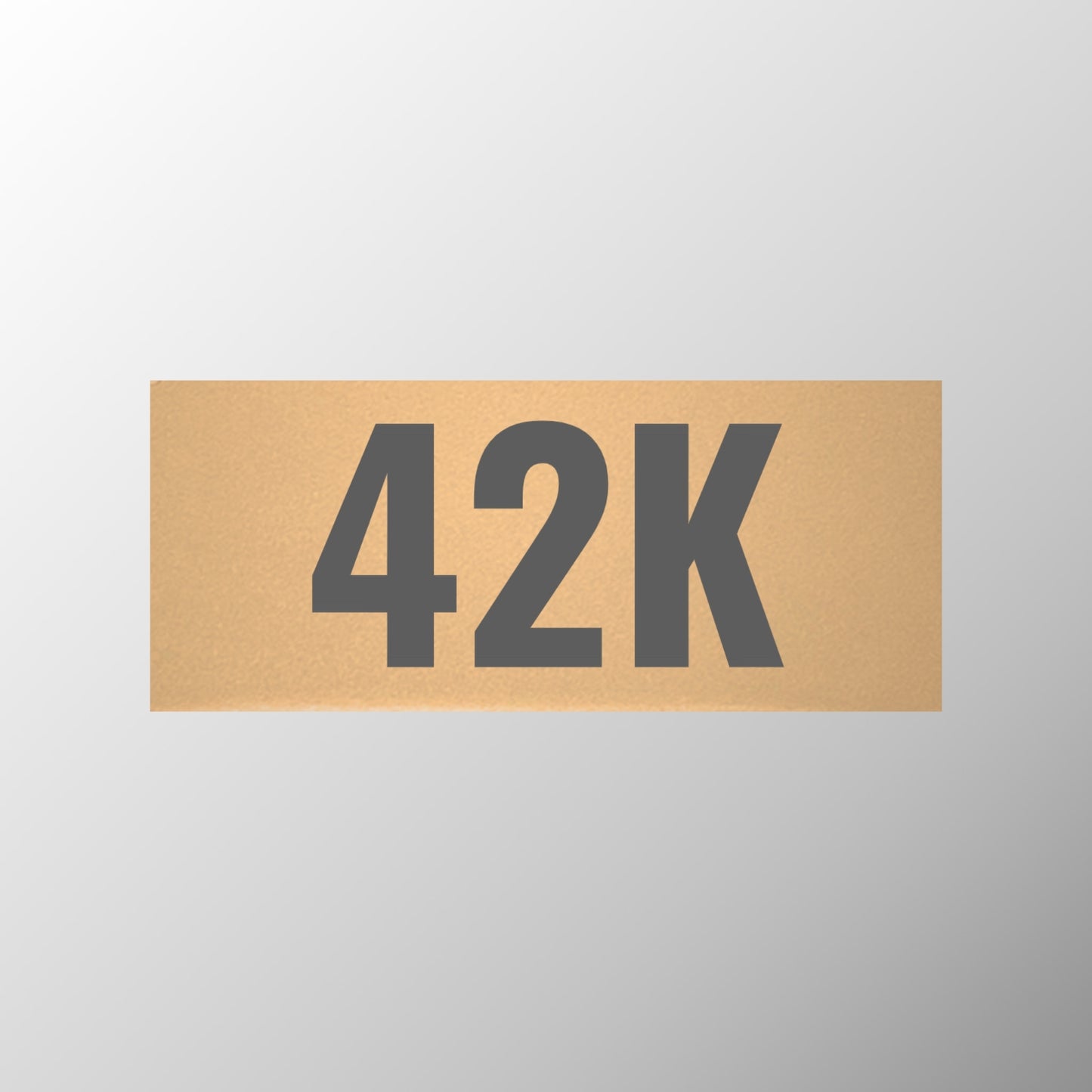 42K Badge – ROADTAG