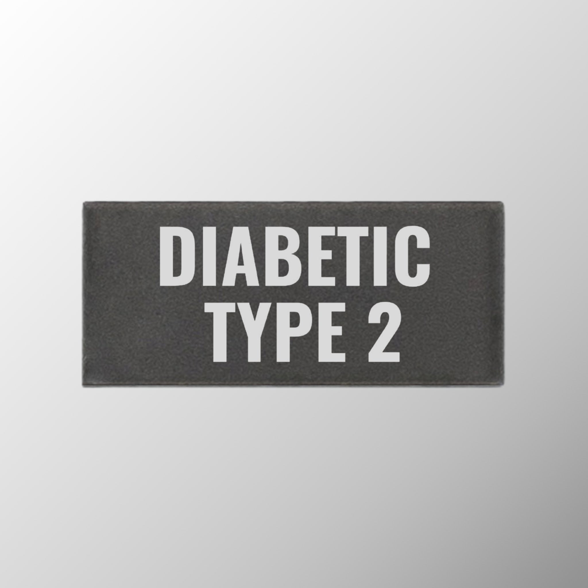 Diabetic Type 2 Badge – ROADTAG