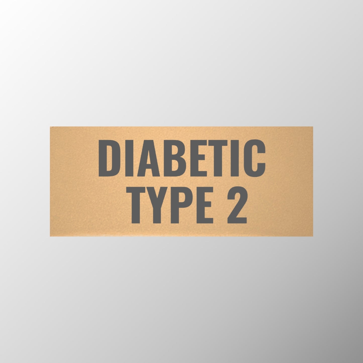 Diabetic Type 2 Badge – ROADTAG